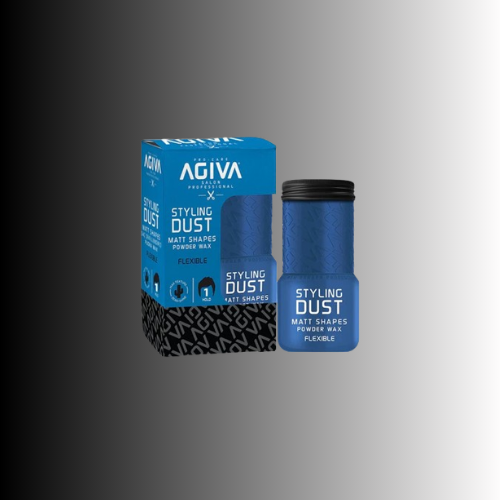 Agiva Styling Hair Powder Wax Flexible-Blue 20gr – Golden Barber Supply